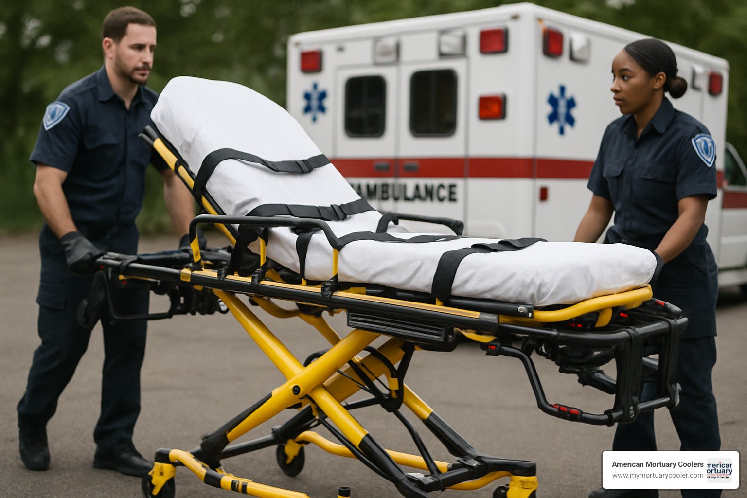 The Definitive Guide to Comparing EMS Stretchers – American Mortuary ...